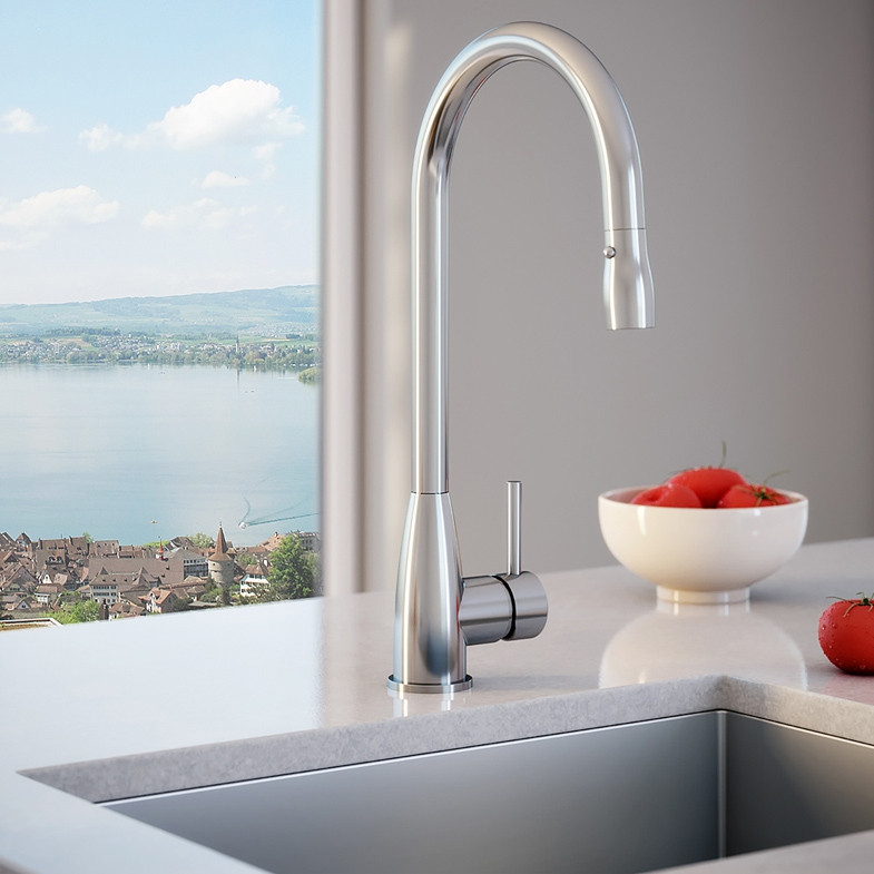 Hochwertige Schwenkbare Küchenarmatur | CHRIS BERGEN